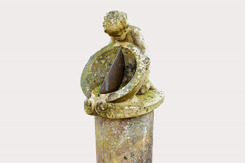 Garden Art Plus Ltd : Compton Pottery Cherub Sundial