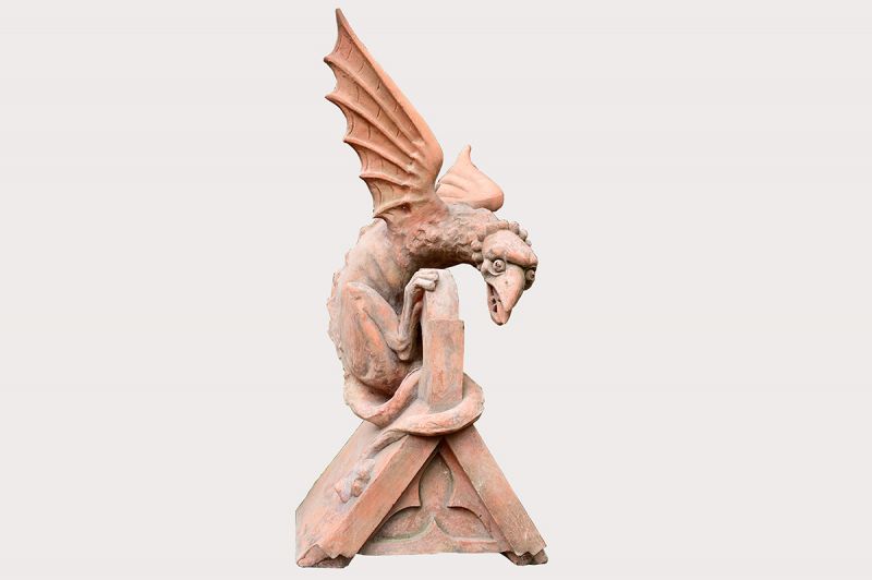 Garden Art Plus Ltd : Terracotta Decorative Ridge Tile